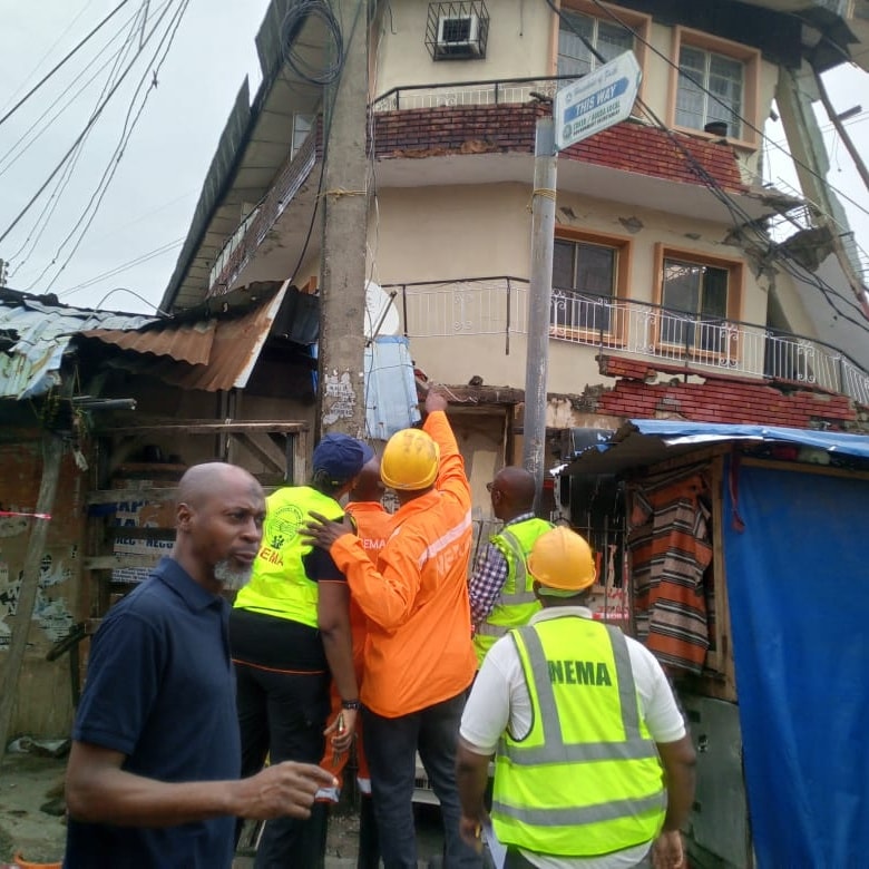 PARTIAL BUILDING COLLAPSE IN LAGOS – NEMA Nigeria