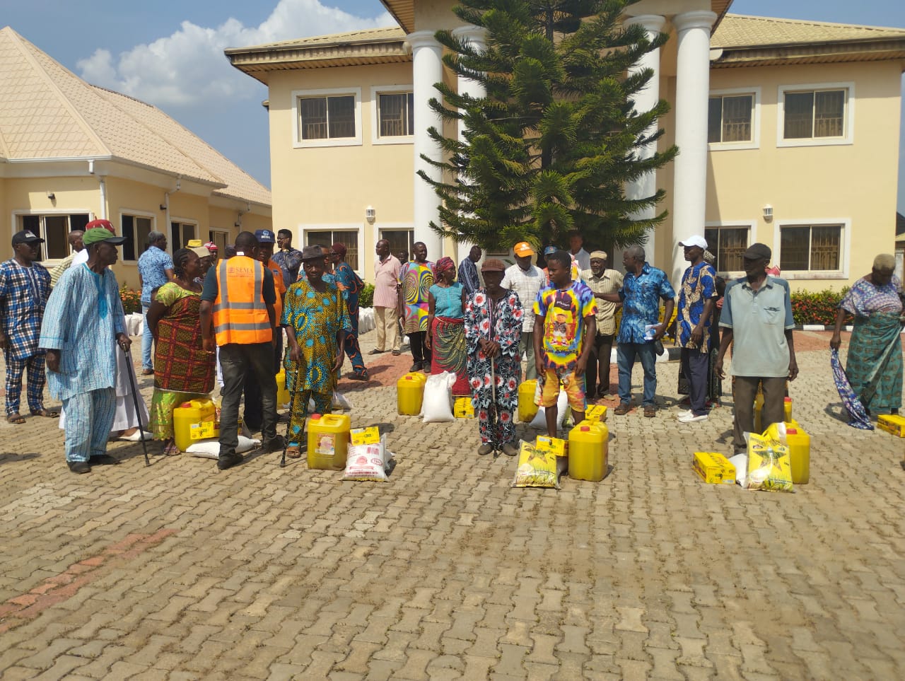 Distribution of Relief Materials to Persons Affected by Fire Outbreak ...